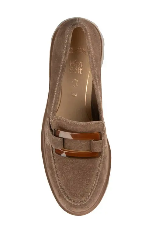 ARA Oleander Platform Loafer - Sesame