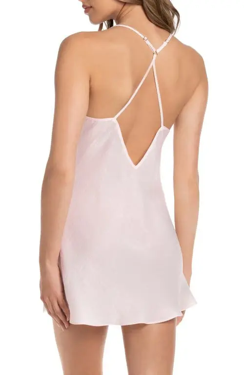 IN BLOOM BY JONQUIL Odette Lace Trim Satin Chemise