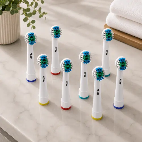 PURSONIC 8-pack Sensitive Brush Heads For Oral-b - Multicolor