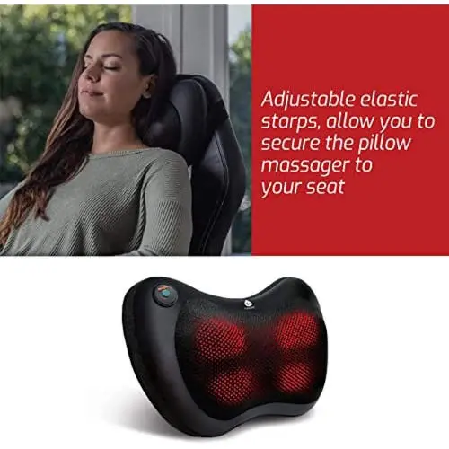 PURSONIC Shiatsu Heating Neck & Back Massager