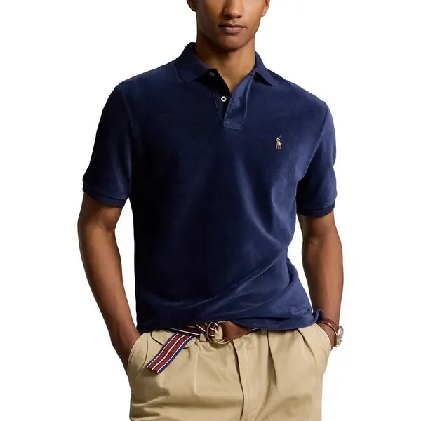 Ralph Lauren Cotton Knit Corduroy Polo