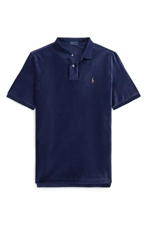 Ralph Lauren Cotton Knit Corduroy Polo