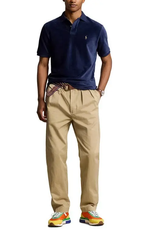Ralph Lauren Cotton Knit Corduroy Polo
