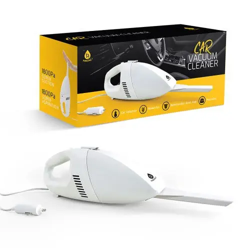 PURSONIC Car Vacuum Cleaner - White