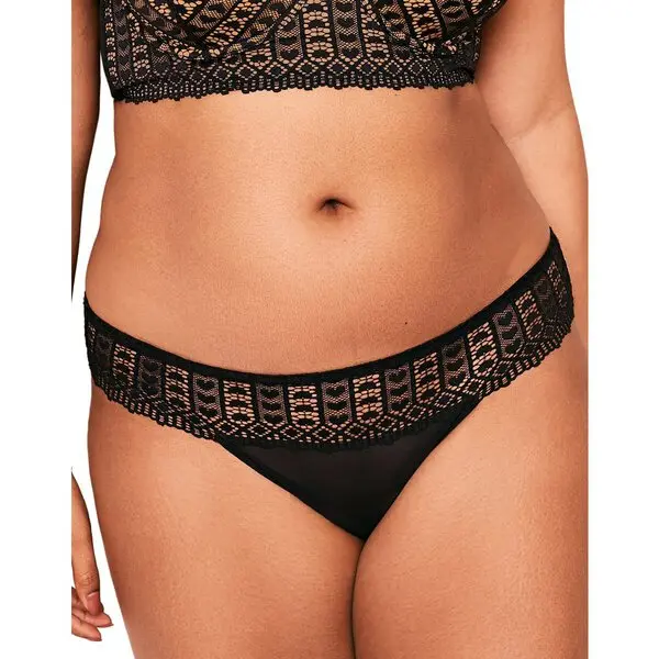 ADORE ME Nymphadora Bikini Panties - Black