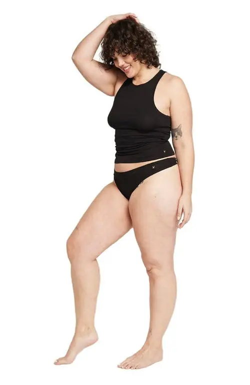NUDEA Organic Cotton Classic Tank - Black