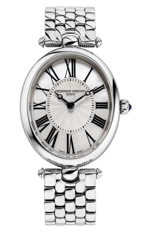FREDERIQUE CONSTANT Art Deco Bracelet Watch - Silverone