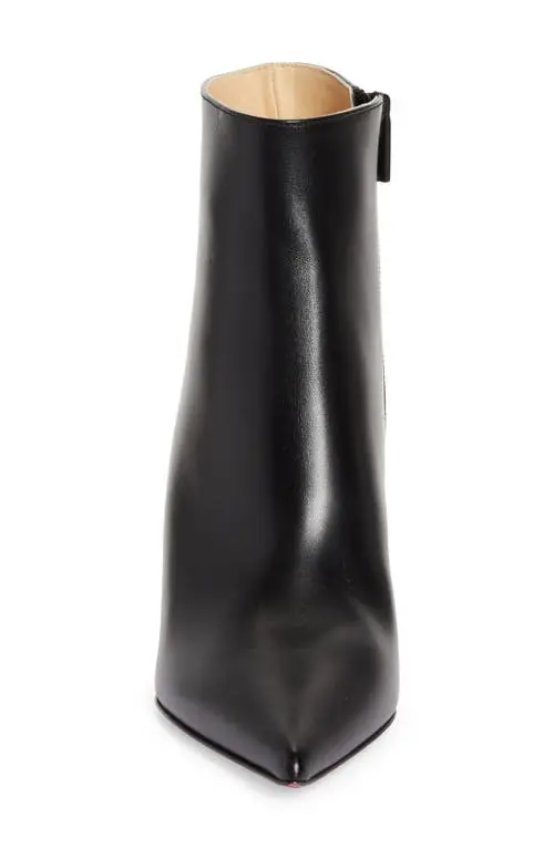 CHRISTIAN LOUBOUTIN Apostropha Pointed Toe Bootie - Black