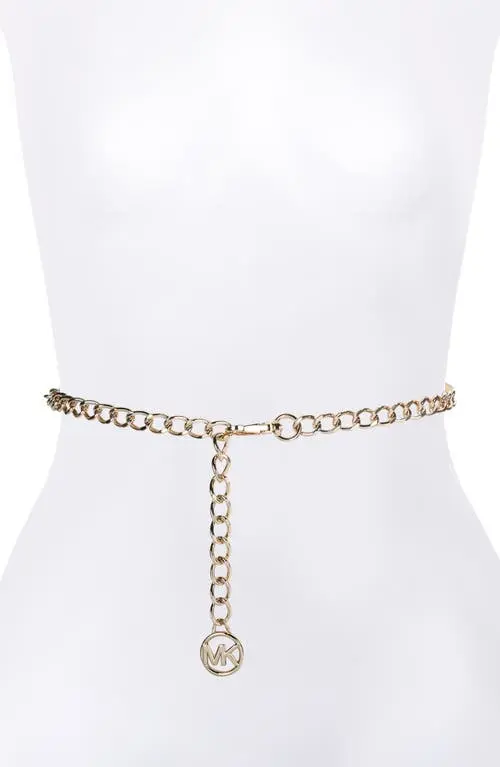 Michael Kors Logo Chain Belt