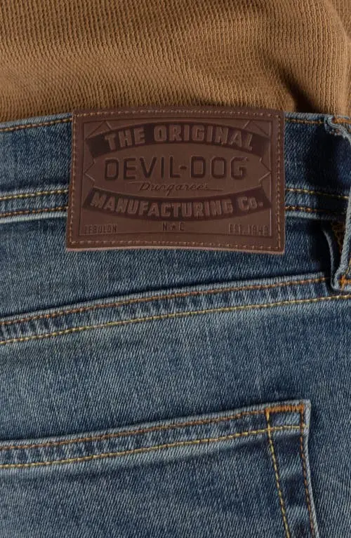 DEVIL-DOG DUNGAREES Athletic Fit Stretch Jeans