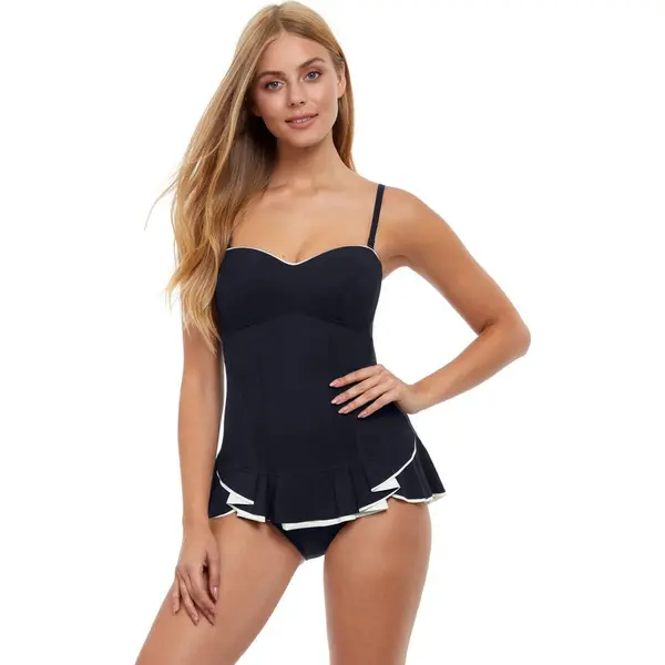 GOTTEX Belle Curve Swimdress - Black