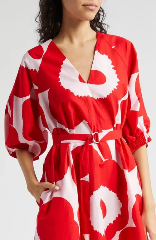 knee length dresses for ladies Marimekko Maridenim Somasti Unikko Dress 42/12