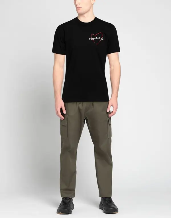 Dsquared2 T-shirt Size Cotton - Black