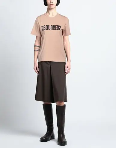 Dsquared2 Logo-print T-shirt - Beige
