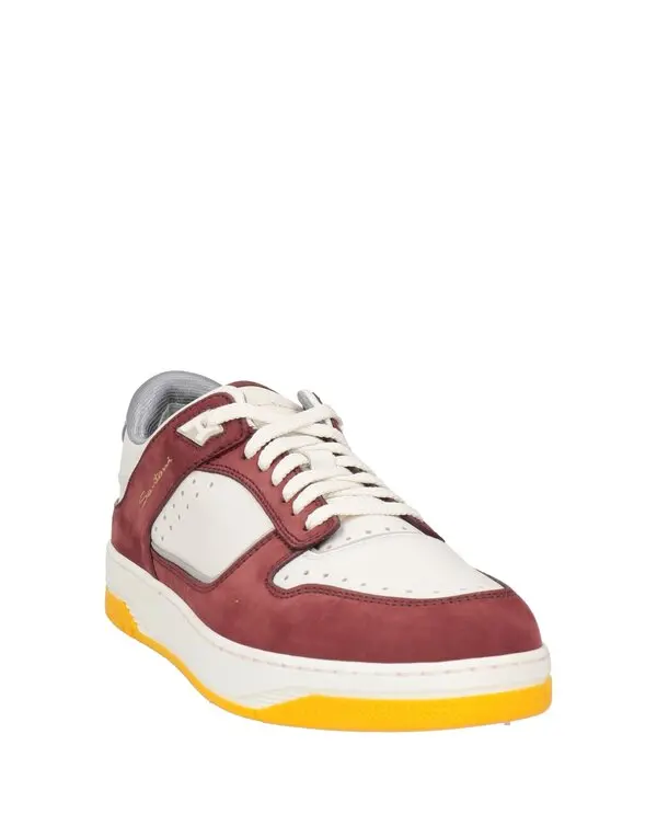 Santoni Light Leather Low-top Sneakers - Purple
