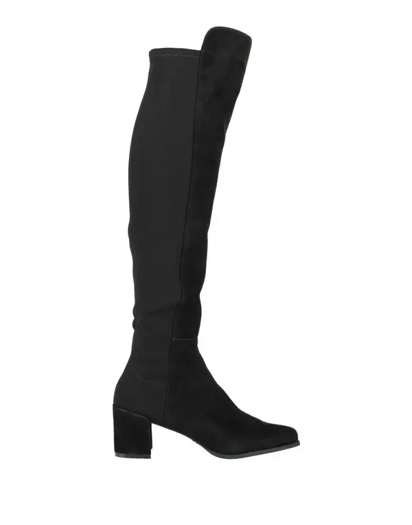 STUART WEITZMAN Boots Leather And Textile Fibers - Black