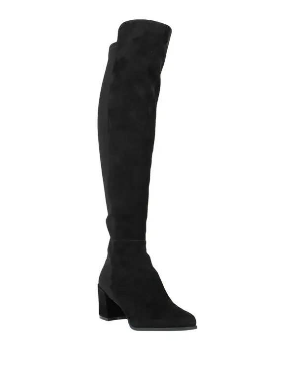 STUART WEITZMAN Boots Leather And Textile Fibers - Black