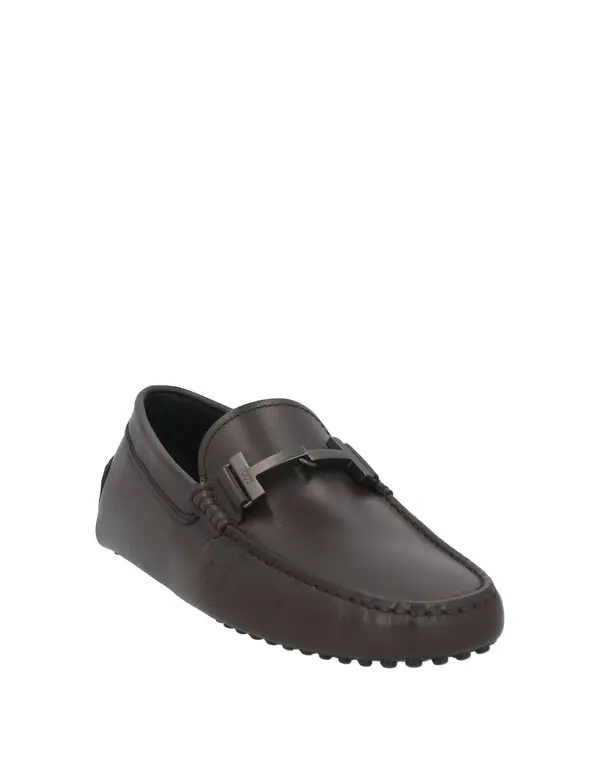 TOD'S Leather Loafers - Brown
