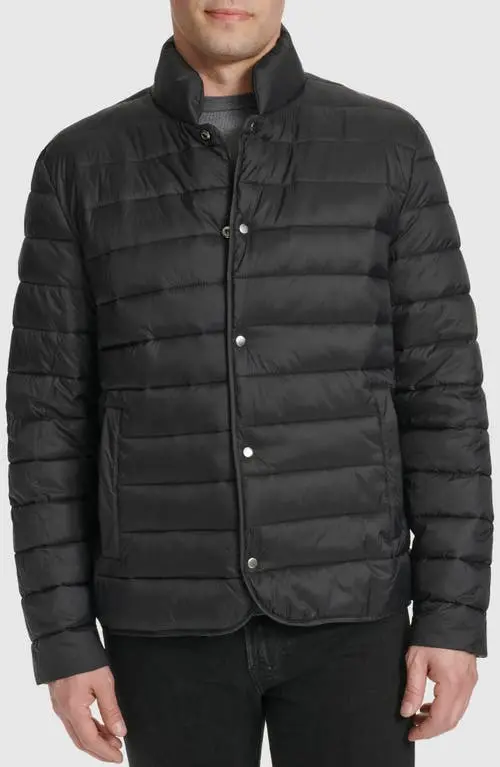 Cole Haan 3-in-1 Water Resistant Rain Coat - Black