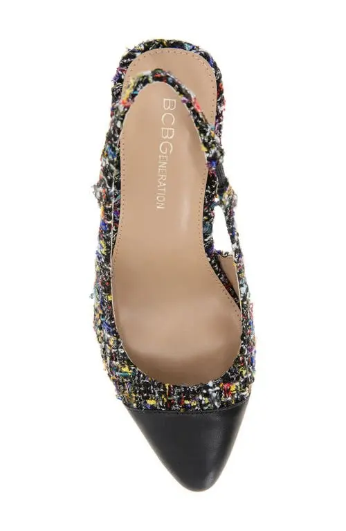Bcbgmaxazria Darrin Block Heel Slingback Pump