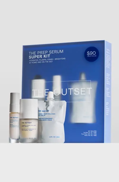 THE OUTSET The Prep Serum Super Kit $120 Value - No Color