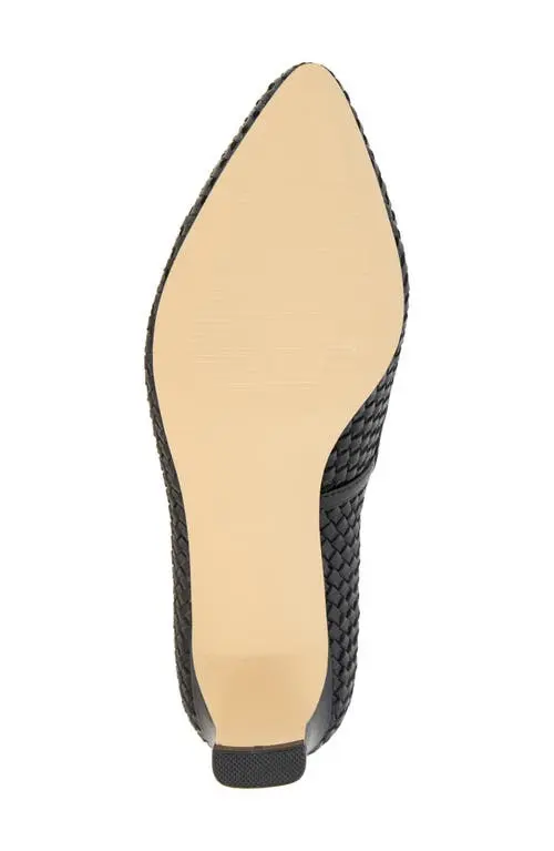 Andre Assous Wynne Pump - Black Woven