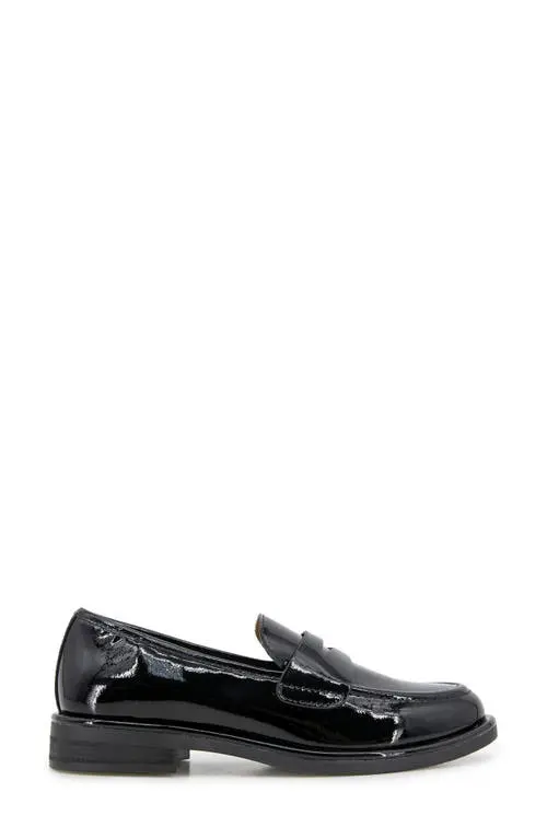 Gentle Souls By Kenneth Cole Cybil Loafer - Black Patent Leather