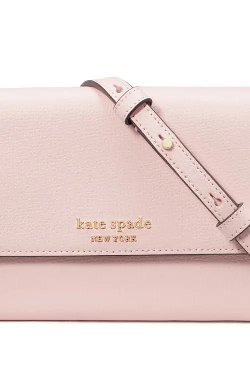 Kate Spade New York Carlyle Leather Wallet On A Chain