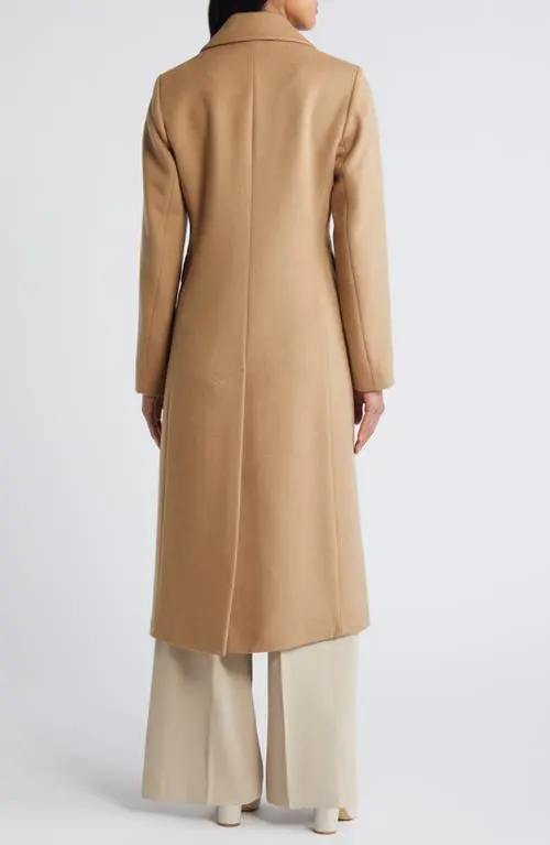 Sam Edelman Single-breasted Wool-blend Reefer Coat