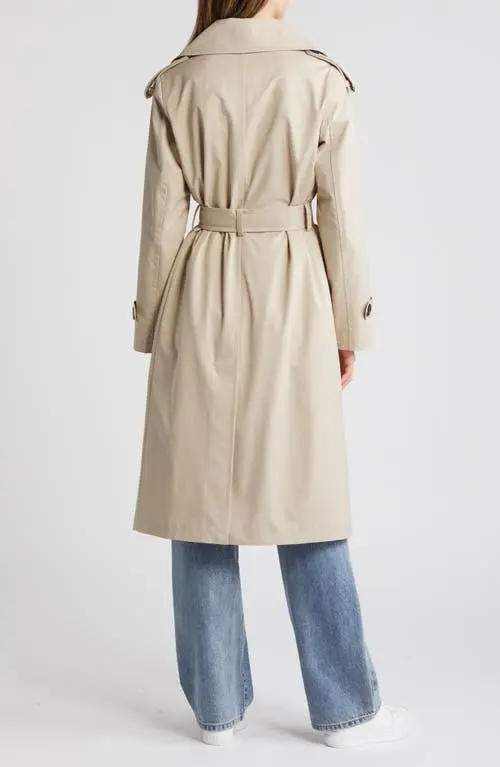 Sam Edelman Belted Trench Coat - Oat