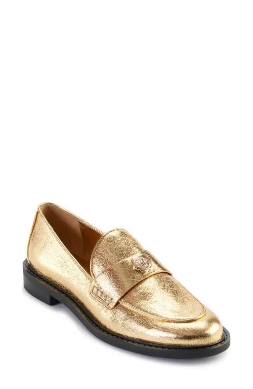 Karl Lagerfeld Paris Rylyn Metallic Loafer