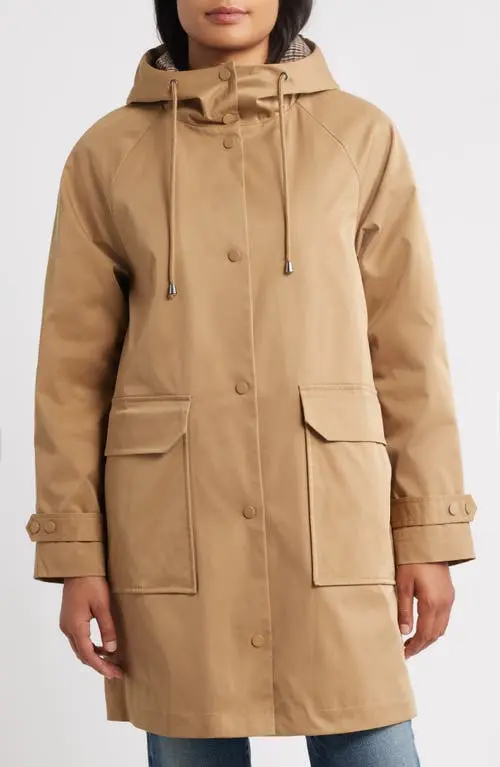 Bernardo Water-resistant Hooded Jacket - Desert Sand