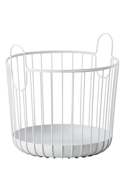 ZONE DENMARK Inu Large Wire Basket - Soft Grey