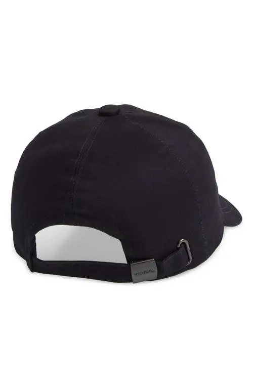 Vince Solid Twill Baseball Cap - Costal Blue