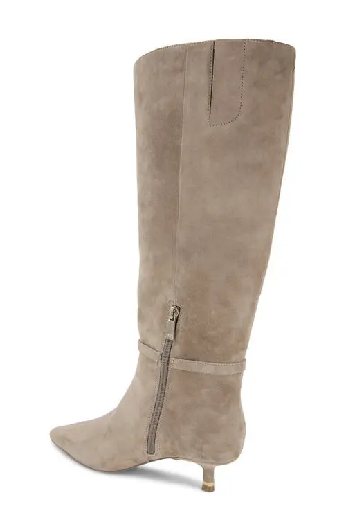 KENNETH COLE Marais Knee High Boot - Taupe Suede