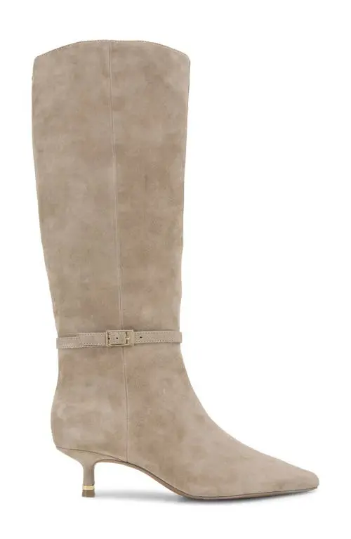 KENNETH COLE Marais Knee High Boot - Taupe Suede