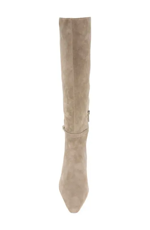 KENNETH COLE Marais Knee High Boot - Taupe Suede