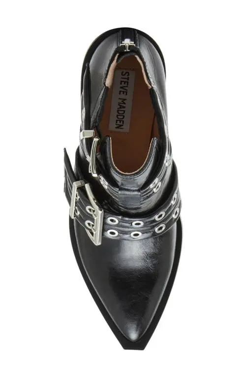 Steve Madden Grazia Pointed Toe Moto Bootie