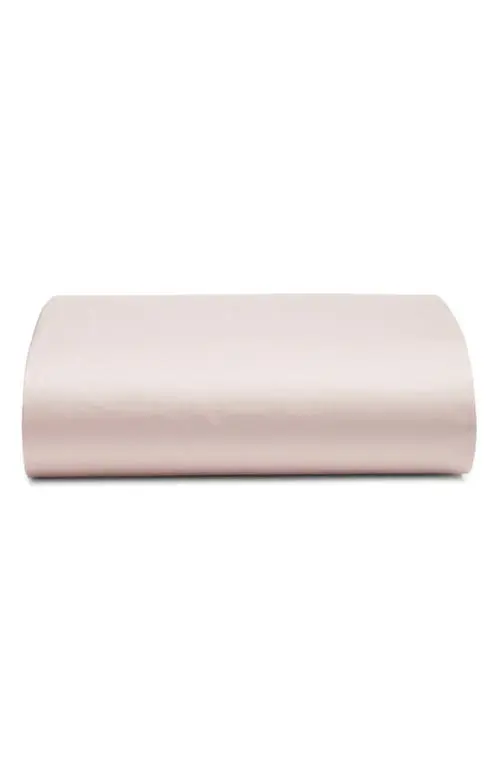 Nordstrom 400 Thread Count Organic Cotton Fitted Sheet - Pink Sepia