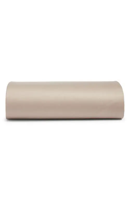 Nordstrom 400 Thread Count Organic Cotton Fitted Sheet - Tan Thread