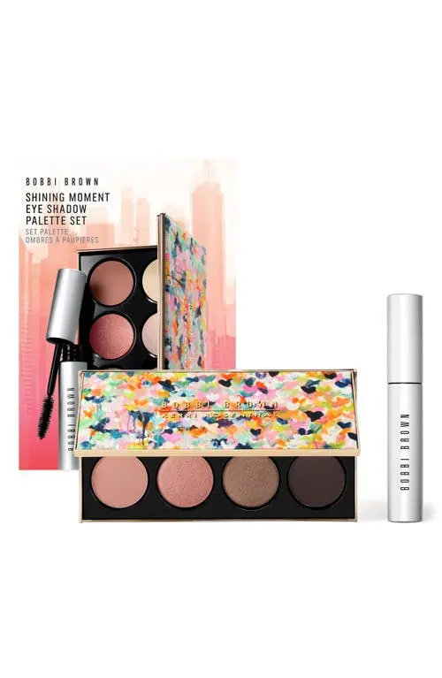Bobbi Brown Shining Moment Eyeshadow Palette & Mascara Set $139 Value