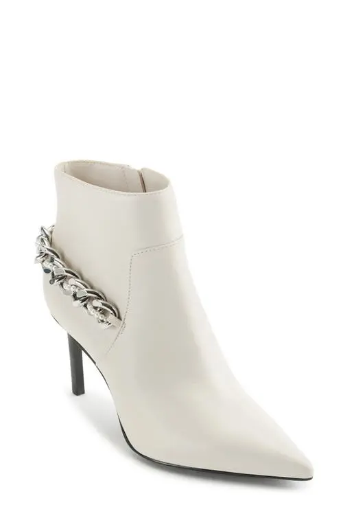 Karl Lagerfeld Paris Samra Chain Ankle Bootie