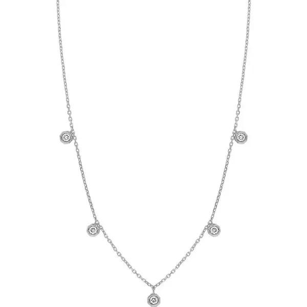 Bony Levy Monaco Diamond Shaker Necklace - 18k White Gold