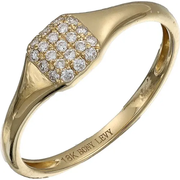 Bony Levy Diamond Trend Ring - 18k Yellow Gold