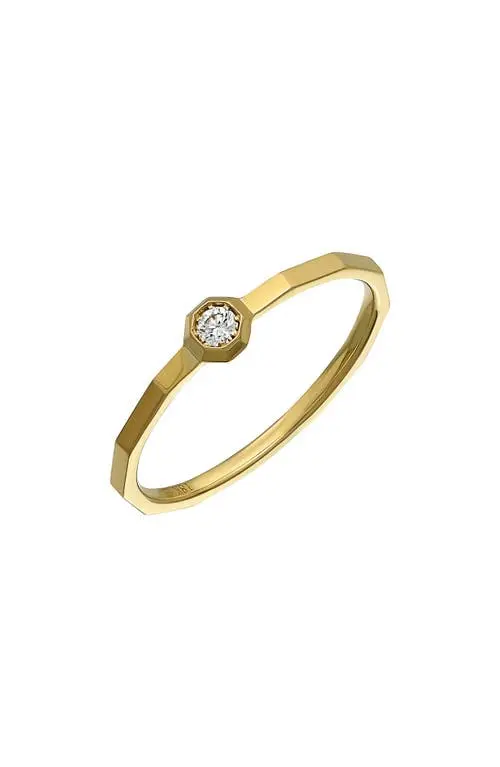 Bony Levy Monaco Diamond Stackable Ring - Yellow