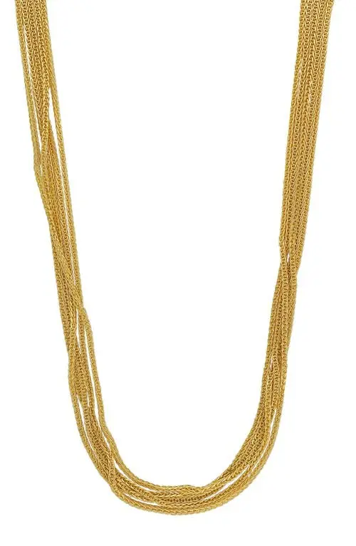 Bony Levy 14k Gold Multistrand Necklace - 14k Yellow Gold