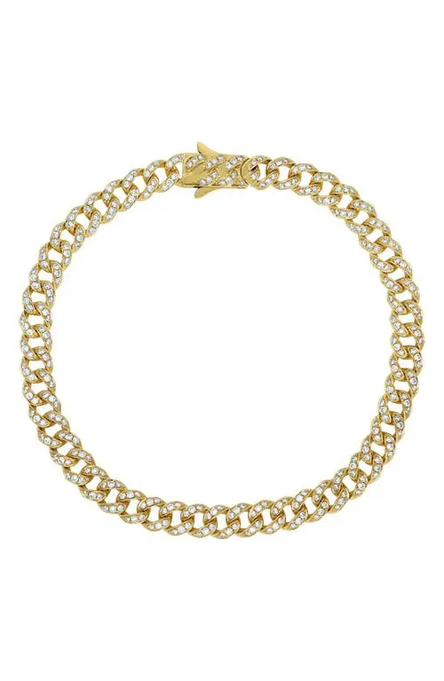 Bony Levy Varda Diamond Curb Chain Bracelet - 18k Yellow Gold