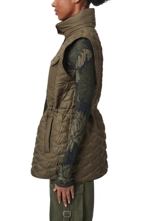 Bernardo Diamond Quilted Vest