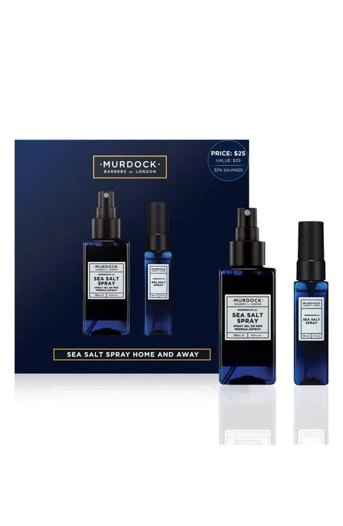 MURDOCK LONDON Sea Salt Spray Home & Away Set $39 Value - No Color