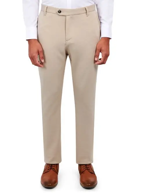 BROOKLYN BRIGADE Slim Fit Knit Dress Pants